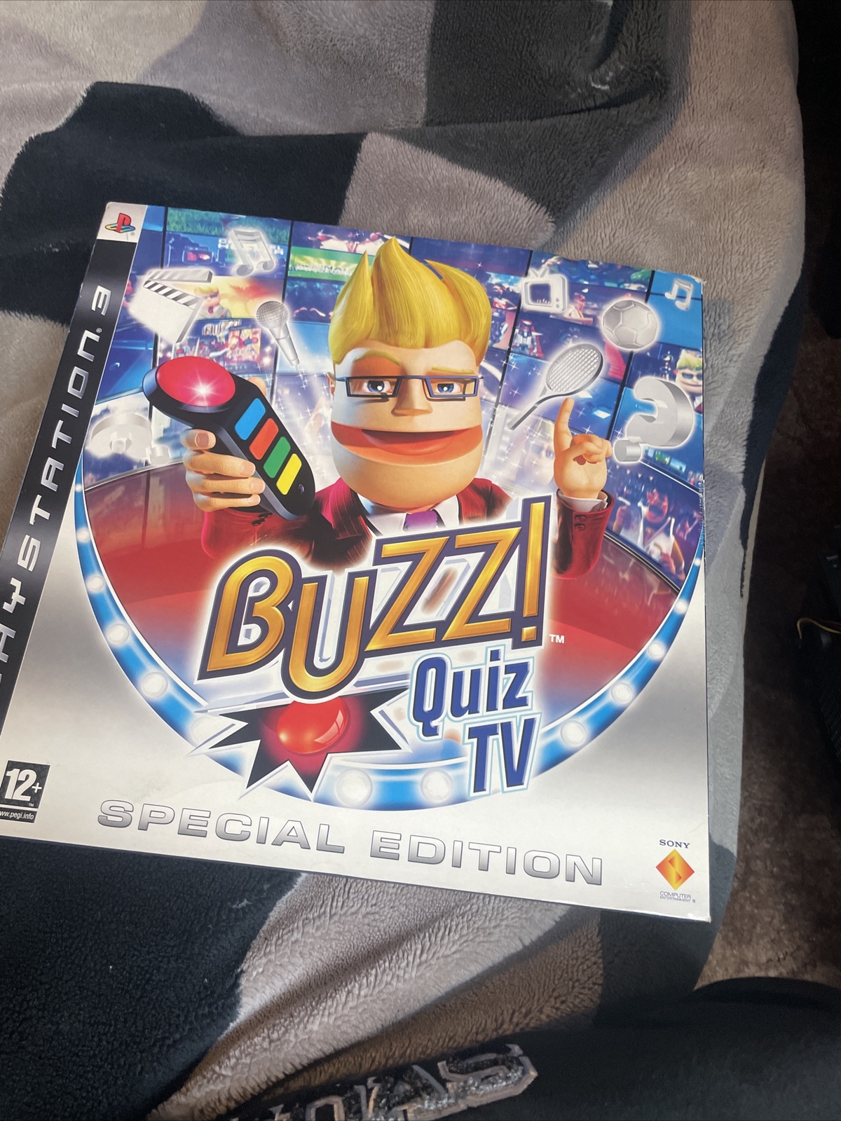 Ps3 Buzz Quiz TV - Special Edition Game 4 Wireless Buzzers Sony ...