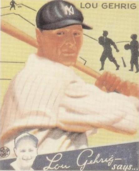 1985 Renata Galasso 1934 Goudey Big League Chewing Gum Reprints - Lou ...