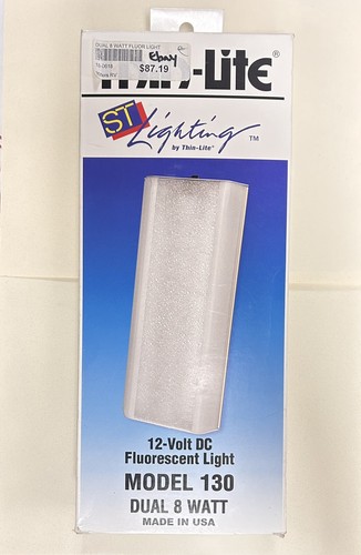 Thin-Lite 12-Volt DC Fluorescent Light Model 130 DIST-130W | 18-0618 | eBay