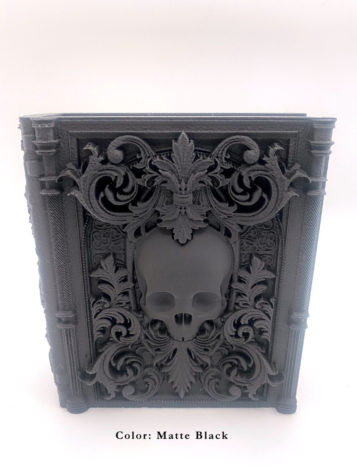 Necromancer Tome DnD Dice Storage Tray | 3D Printed Book Box | eBay
