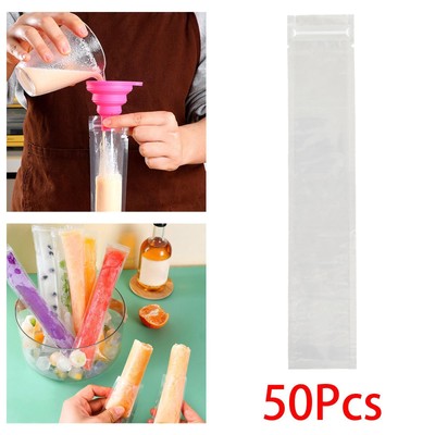 Ice Candy Wrappers Ice Bags Seal Freezer Bag Freeze Popsicle Bag Pouch ...