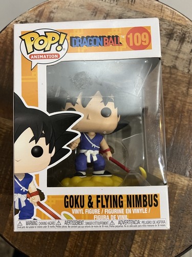 Funko Pop! ANIMATION Goku & Flying Nimbus 109 DRAGONBALL NIB ready to ...
