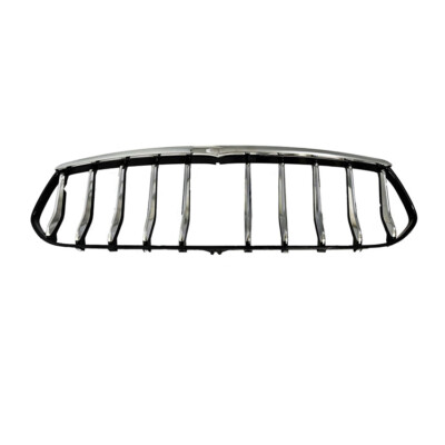 ABS Silver Front Bumper Center Grille For 2018-2021 Maserati ...