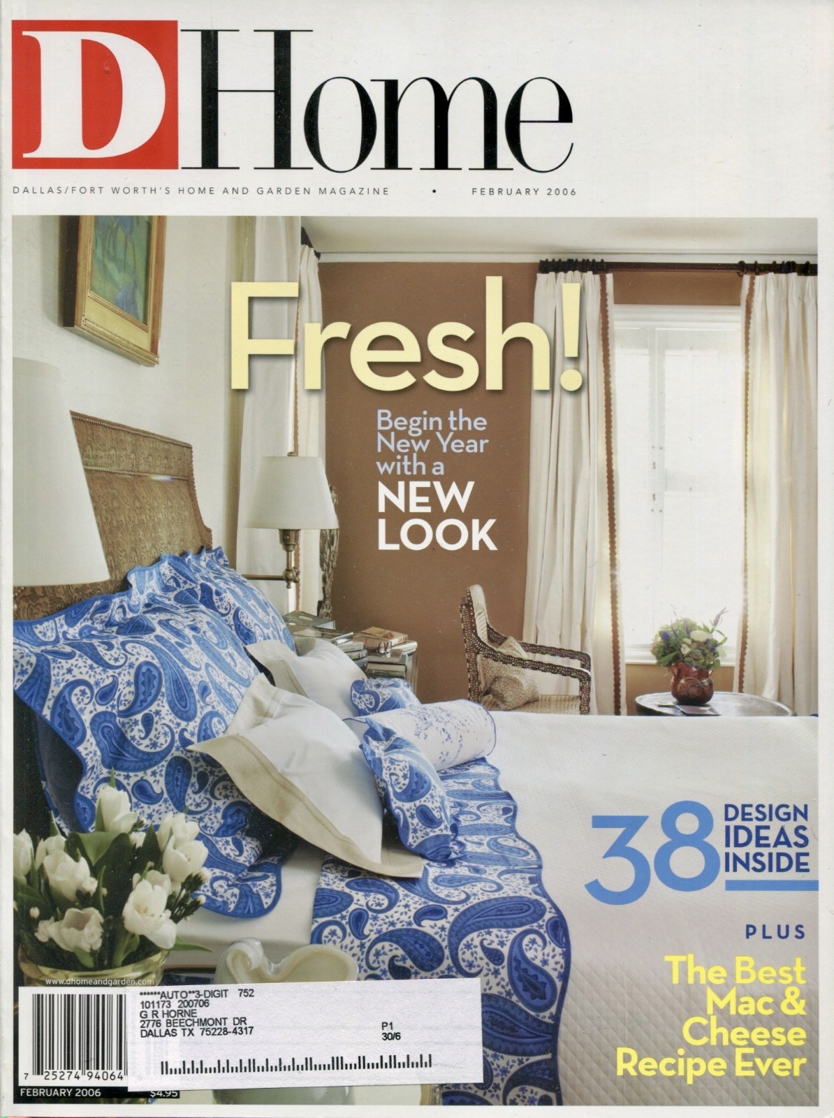 D HOME MAGAZINE ~~ January/February 2006 ~~ C-3-2 | eBay