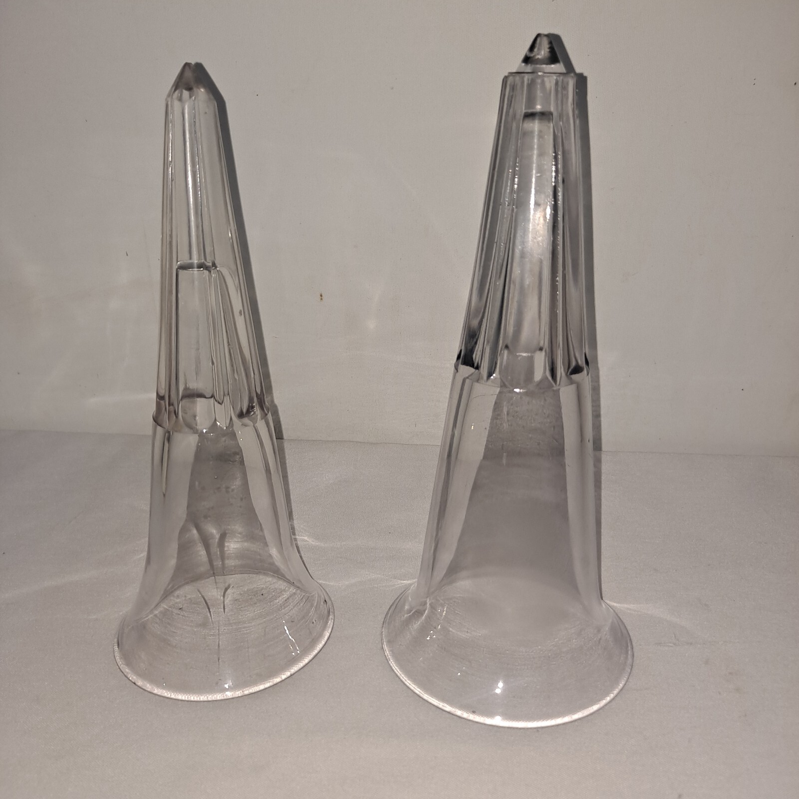 1 ANTIQUE VIMTAGE CLEAR AUTO CAR BUD VASE Approx 9.5in | eBay