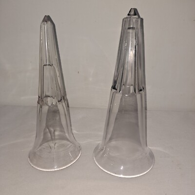 1 ANTIQUE VIMTAGE CLEAR AUTO CAR BUD VASE Approx 9.5in | eBay