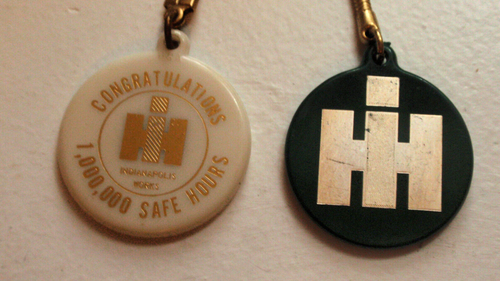 2 IH International Harvester Indianapolis Key Chain Awards | eBay
