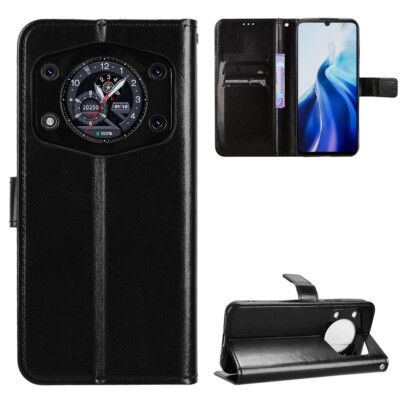 For Cubot A30, Classic Cover Flip Leather Wallet Stand Card Slots Soft ...