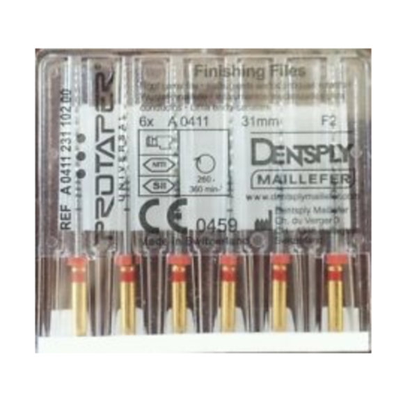Dentsply Rotary ProTaper Universal Engine NiTi File 31mm S1,S2,F1 to F5 ...