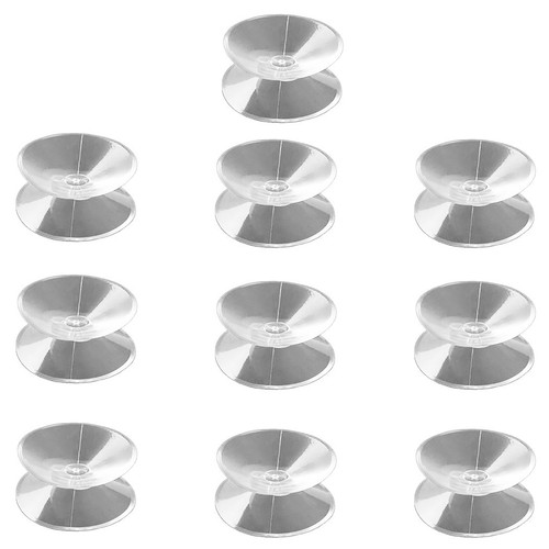 Glass Window Suckers Suction Cups PVC Transparent 10pcs/set Hot Sale ...