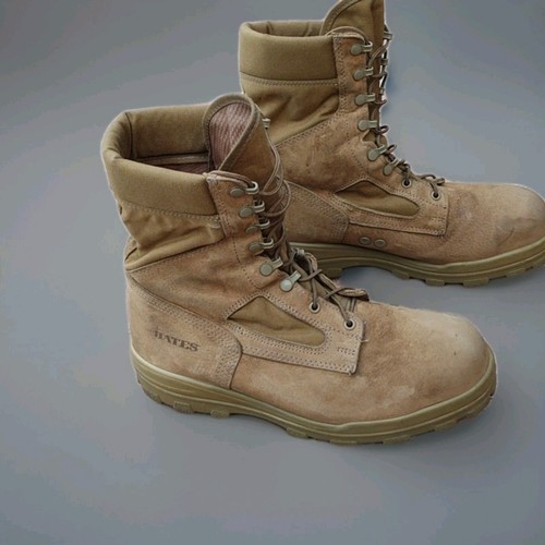 Bates Durashocks Men's Military Boots 8EW Tan Combat Vibram Gore-Tex ...