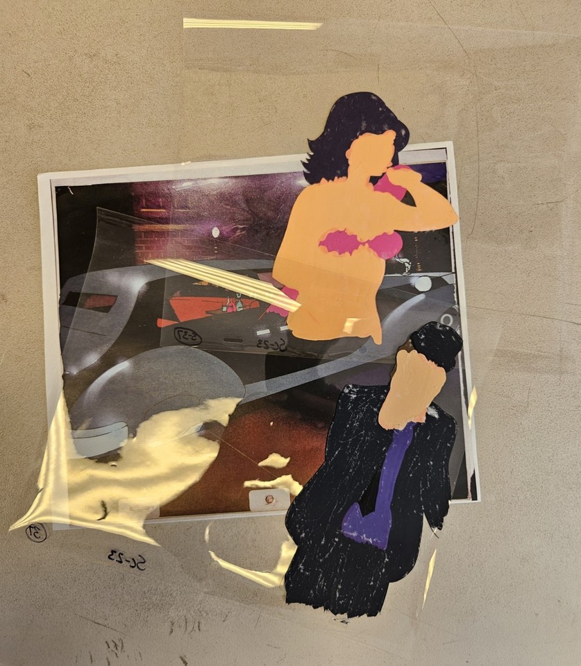 1979 Tom Waits FOR NO ONE Original Production Cel John Lamb Animation ...