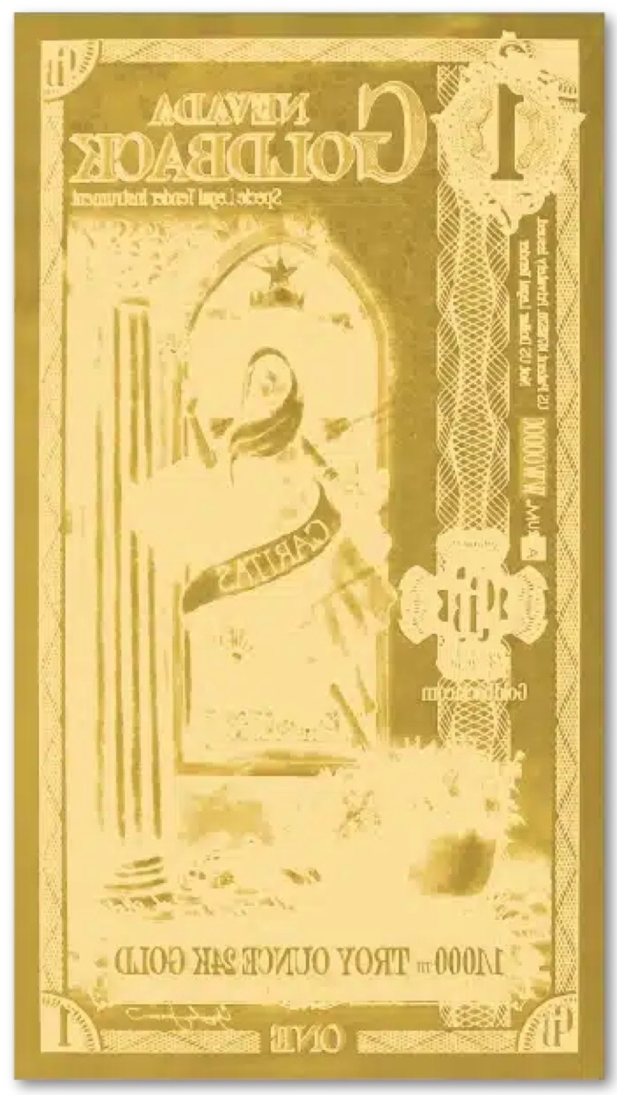 2023 Nevada 1 Goldback Caritas Charity Ebay