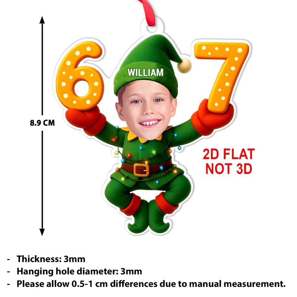 Custom Cute Toothless Christmas 2d Ornament, How To Train Your Dragon ...
