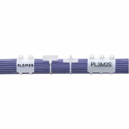 1PC PANDUIT PLF1M-C Pan-Ty flag tie, 4.3"L, .31 x .75 marker write-on ...