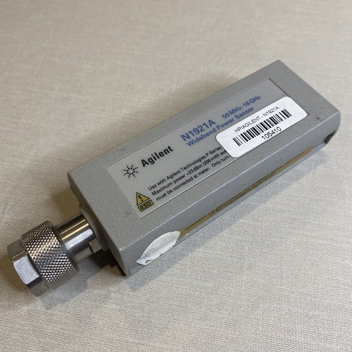 Agilent N1921A Wideband Power Sensor, 50MHz - 18GHz Free Shipping | eBay