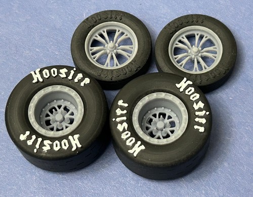 Resin 15/17 Scale in. “Weld V-Series” Drag Wheels With Hoosier Drag ...