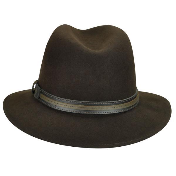 Brand New With Tags Bailey of Hollywood Men's Walnut Fedora Poet Hat ...