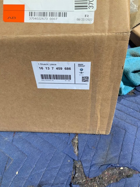 BMW OEM 2018 X3-vapor Canister Fuel Gas Emission 16137459686 for sale ...