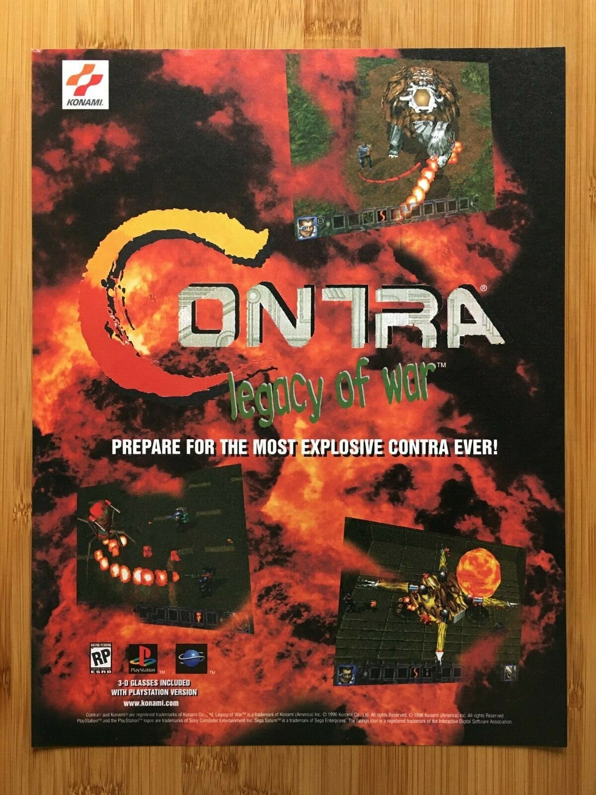 Contra: Legacy of War Sega Saturn - Prix - Photo - Présentation