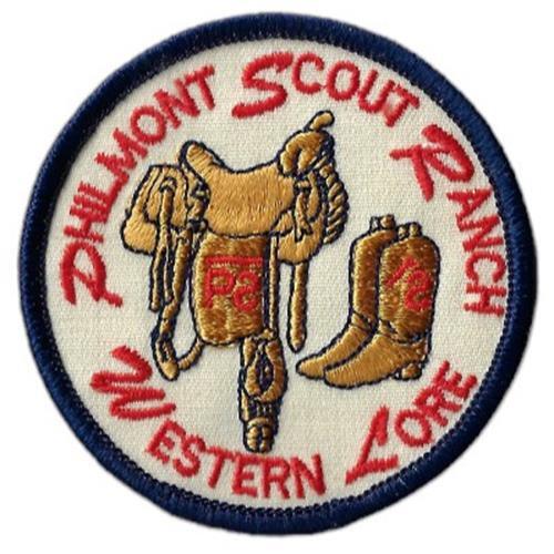 Philmont Scout Ranch Western Lore BSA Patch BLUE Bdr. [PL301] | eBay