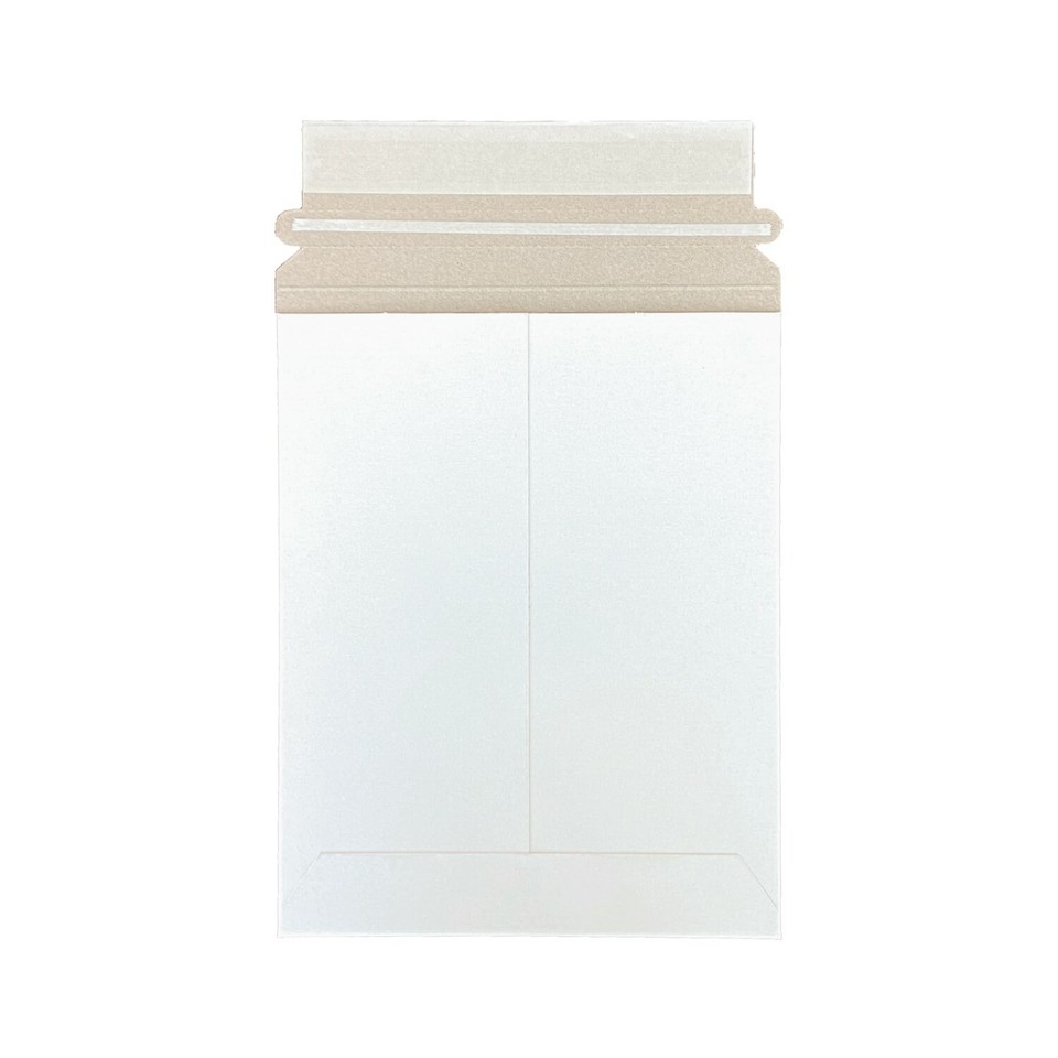 100 x 7x9 in Cardboard White Mailer Envelope 7"x9" Self Seal Flap | eBay