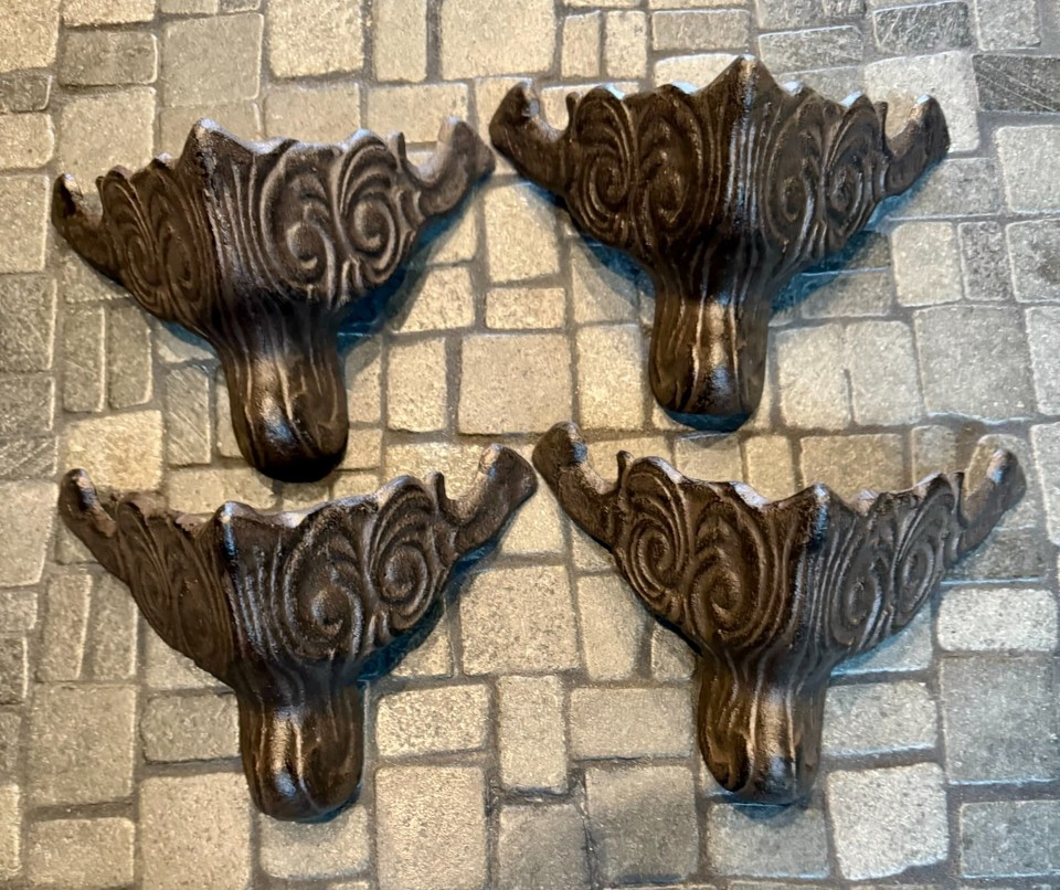 Furniture Legs 5.75" Cast Iron Metal Claw foot Tub Wood Stove Feet ...