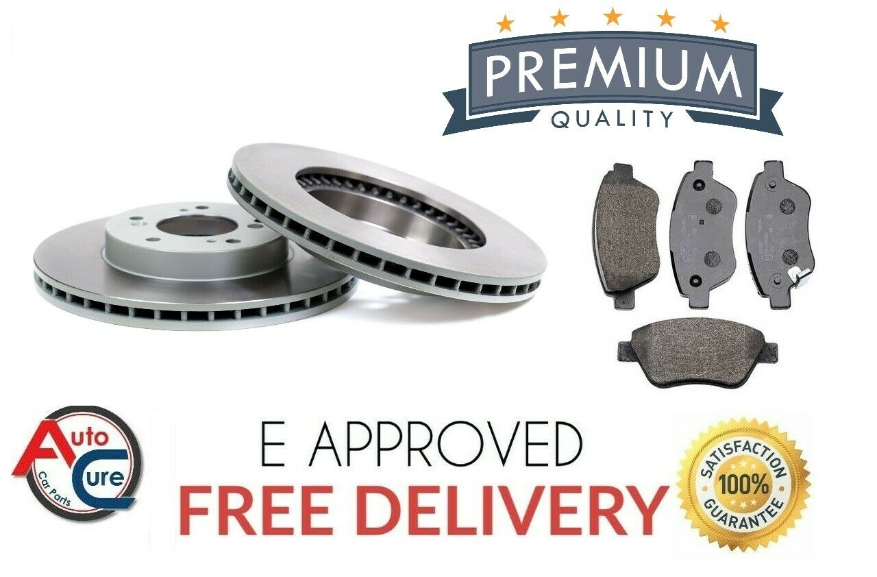 FITS CITROEN C1 1.0 2005-2015 FRONT BRAKE DISCS AND BRAKE PADS SET NEW ...