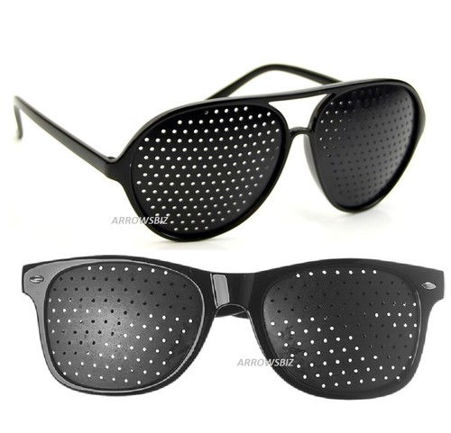 Pinhole Ophthalmology Eyesight improver Eye Training Exercise Glasses ...