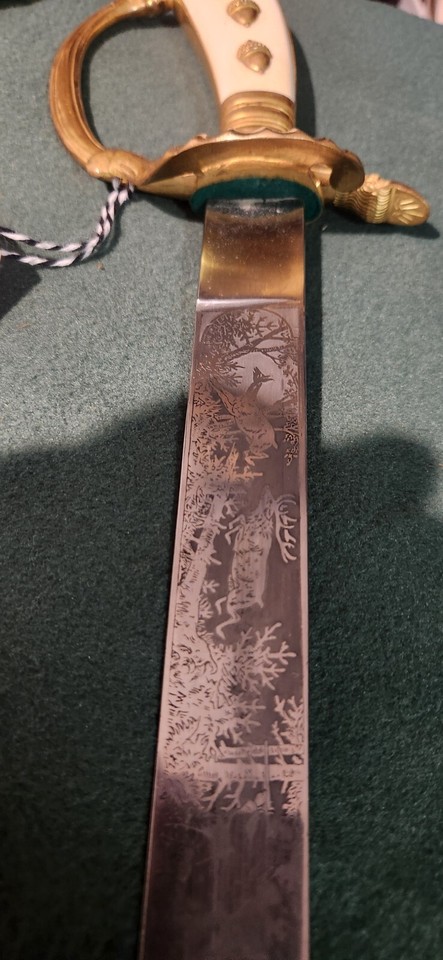 Authentic German Imperial Hunting Cutlass Dagger Sword Knife Solingen ...