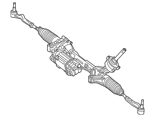 Electric Steering Gear - Mercedes-Benz (A 447-460-29-00-80) REMAN ...