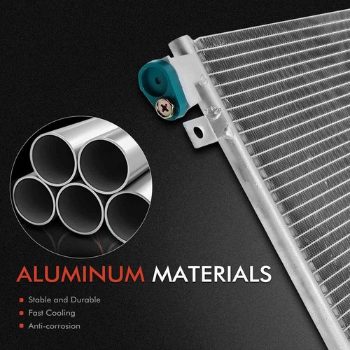 A/C Condenser w/ Receiver Drier & Bracket for Chevrolet Spark L4 1.4L ...