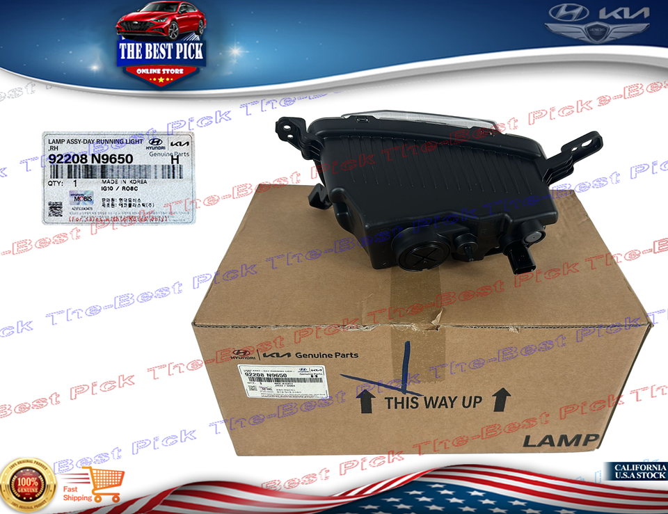 ⭐GENUINE⭐ Tucson 2025 2.0L Lamp assy day running Light RH 92208N9650 | eBay