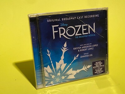 SEALED Disney's Frozen Musical (CD) ORIGINAL BROADWAY CAST RECORDING ...