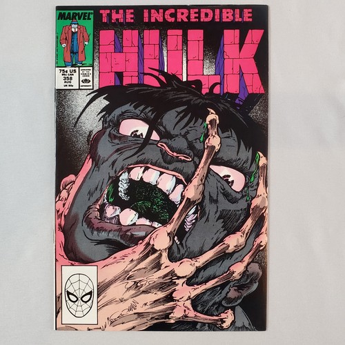 The Incredible Hulk #358 Aug 1989 Marvel Comics FN 6.0 Peter David Jeff ...