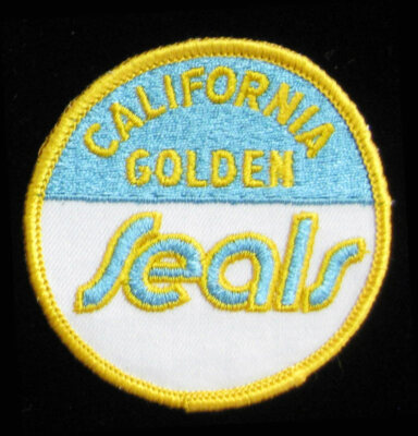 California Golden Seals ORIGINAL 1970's Logo Patch for Hat/Jacket ...