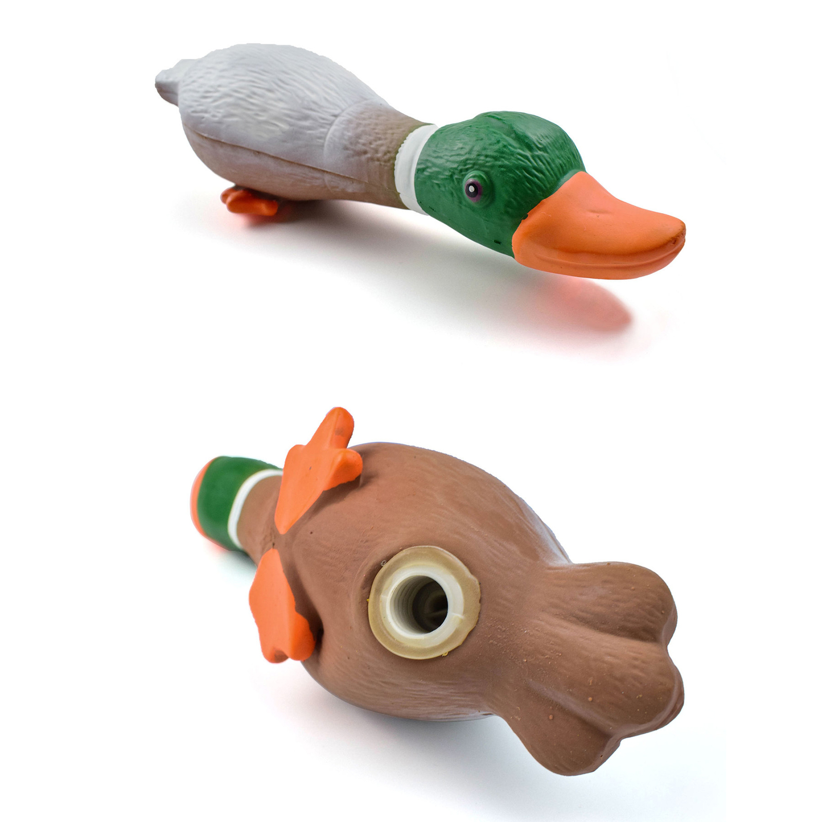 High-quality Dog Toy Durable Chew Cartoon Duck Shape with Built-in ...