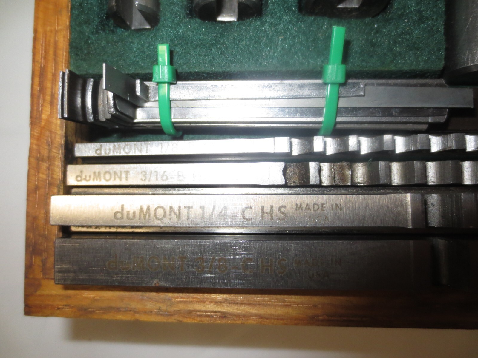 duMONT Minute Man No. 10 Standard Keyway Broach Set for sale online | eBay