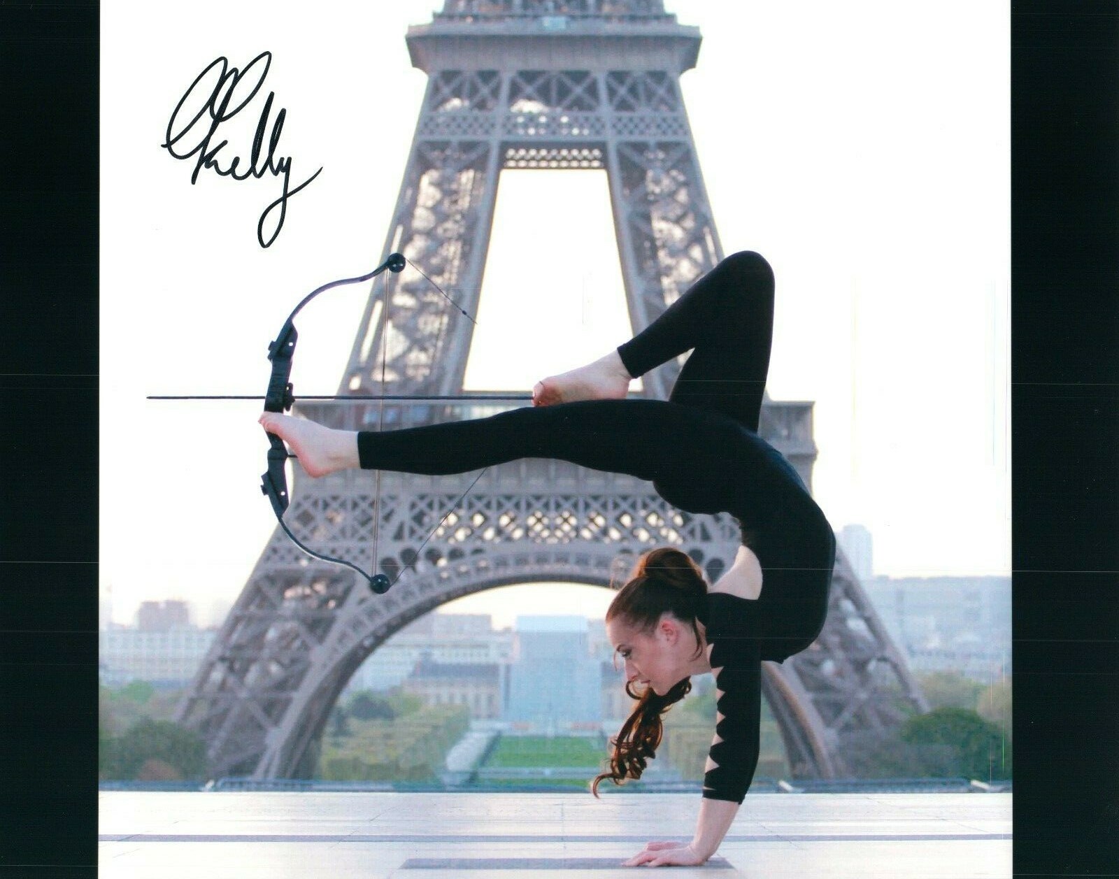 Orissa Kelly Signed 8x10 Photo #324 Archery Contortionist Britain's Got ...