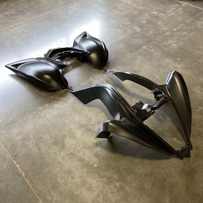 2013-2024 Yamaha Raptor 700 Stealth Black Plastic Custom Front and Rear ...