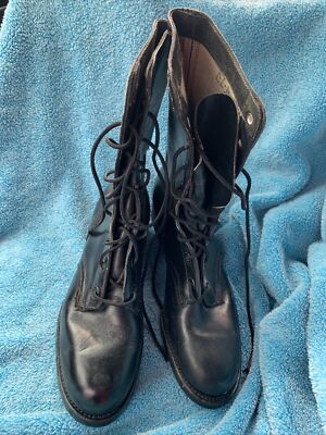 Addison Shoe Corp Vintage Boots 1964 Mens Black 6.5 AAA GUC (RB) | eBay
