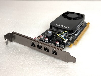 PNY Quadro P620 Graphic Card 2 GB GDDR5 Low-Profile 4 x Mini DP Display ...