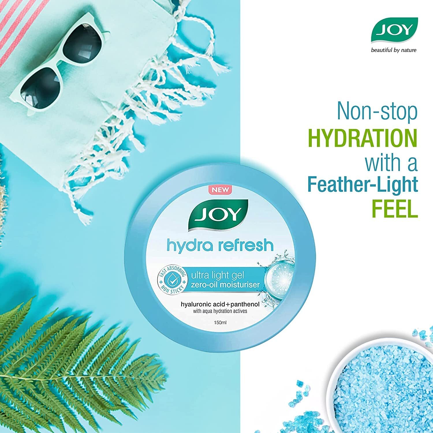 Joy Hydra Refresh Ultra Light Gel Oil Free Face Moisturizer 150 ML ...