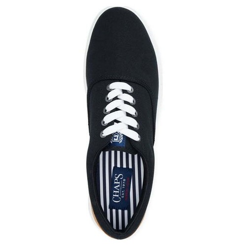 Chaps Men's Pick Memory Foam Casual Canvas Lace-up Fashion Sneakers ...