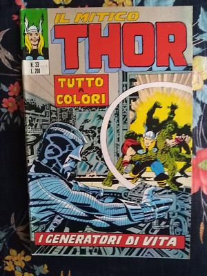 THOR 134 ITALIAN EDITION FIRST APPEARANCE HIGH EVOLUTIONARY MAN BEAST ...