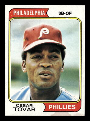 Cesar Tovar 1974 Topps #538 Philadelphia Phillies Ex-Mt | eBay