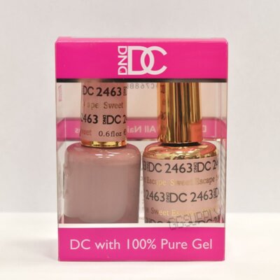 DND DC Duo Soak off Gel & Matching Nail Polish 2463 Sweet Escape | eBay