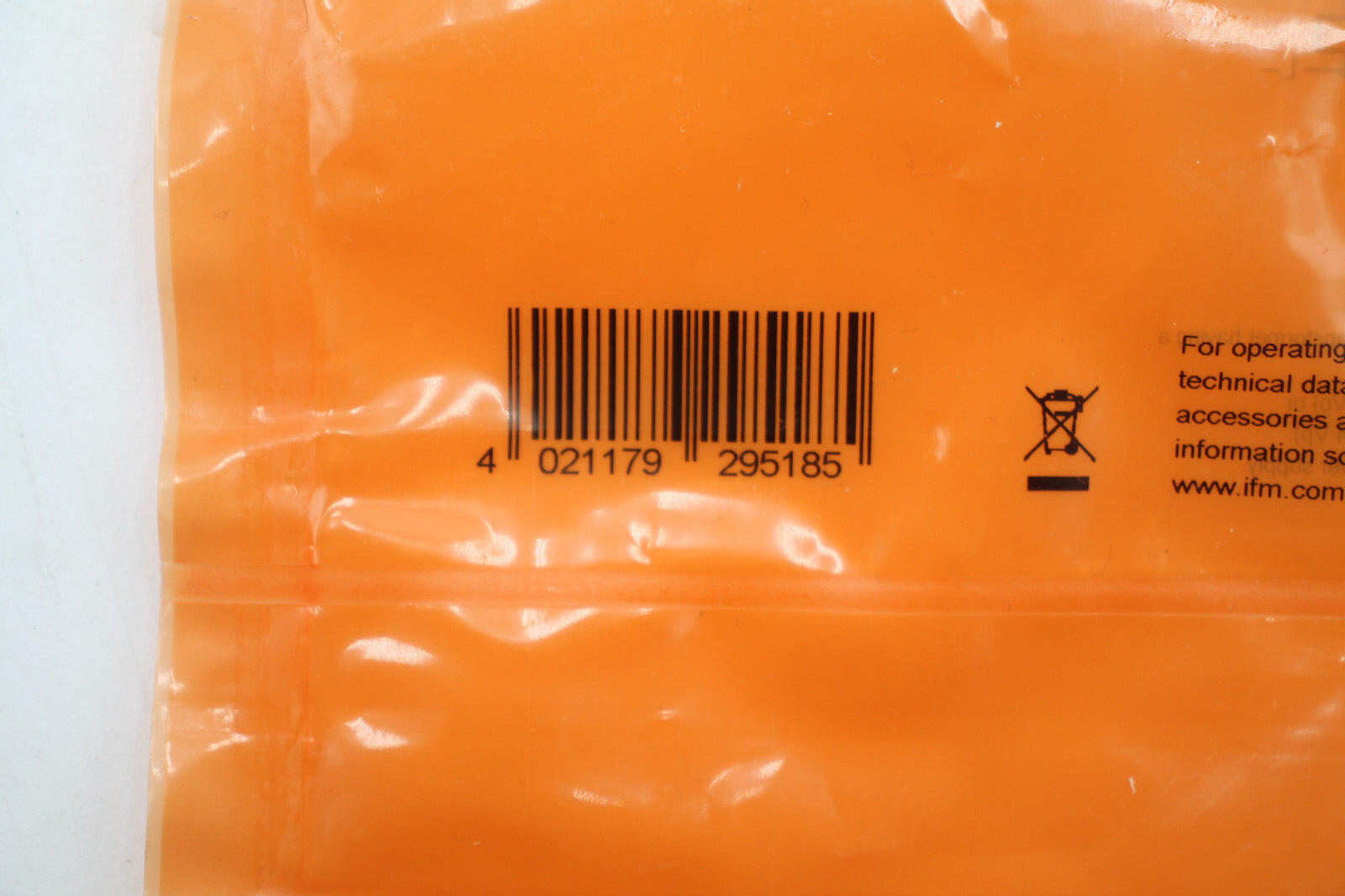 Inductive Sensor IFM Electronic IGS290 - IGK3008BBPKG/K1/V4A/US-104 ...