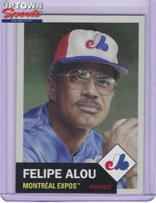 Topps MLB Living Set Card #604 - FELIPE ALOU - "MONTREAL EXPOS" | eBay