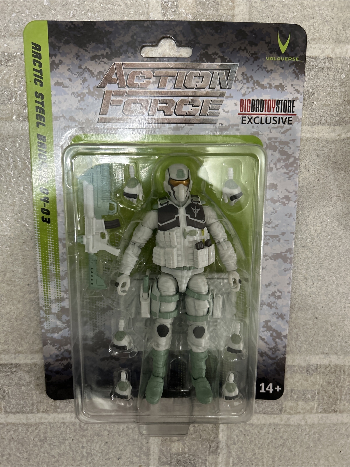 Valaverse Action Force Arctic Steel Brigade 1:12 Action Figure BBTS ...